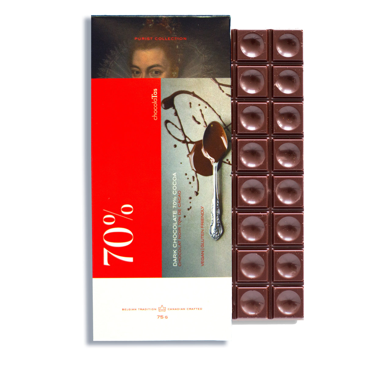 Tablet - Dark Chocolate, 70% – ChocolaTas LTD